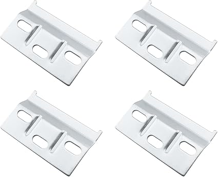 Amazon.com: HJGarden 4PCS Kitchen Cabinet Brackets Wall Mounting ...