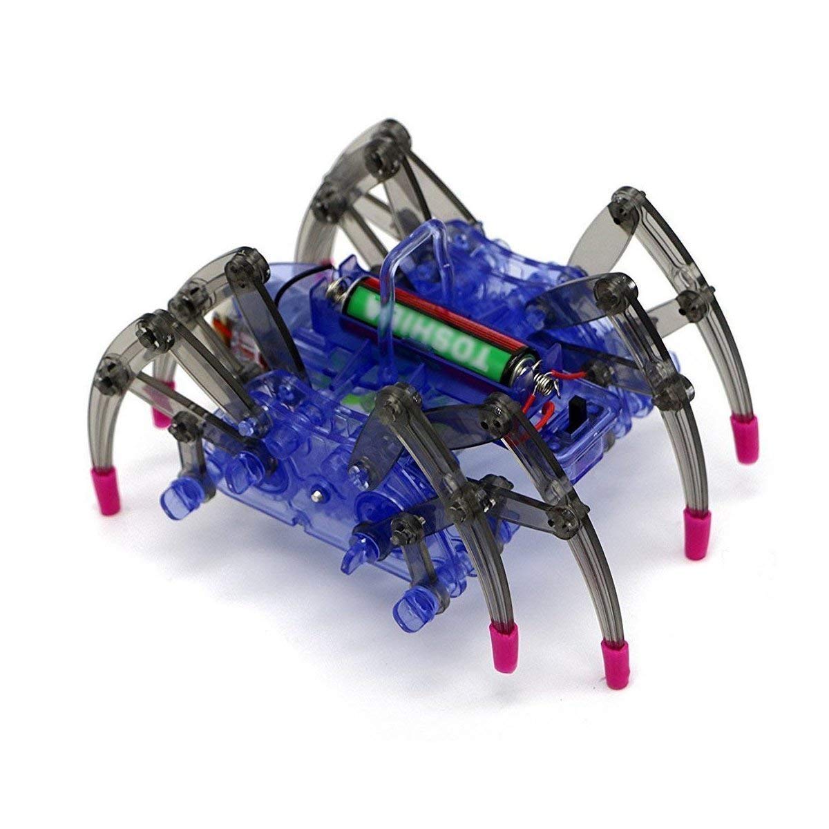REES52 DIY Assemble Intelligent Electric Spider Robot Toy Educational ...