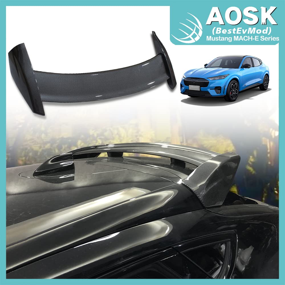 Aoskonology For Mach E Gt Style Roof Spoiler Wings Compatible ...
