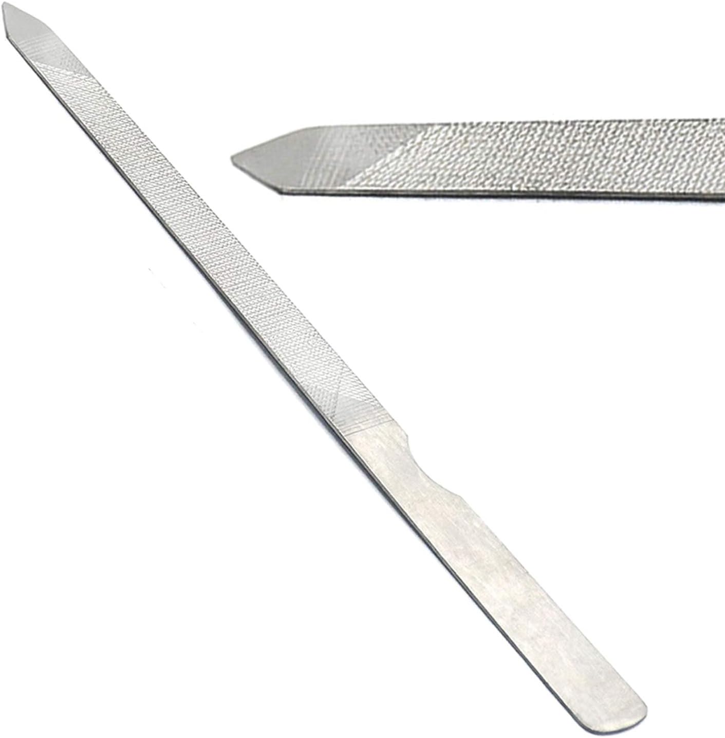 Amazon.com : AAProTools Double Sided Triple-Cut Nail File Stainless ...
