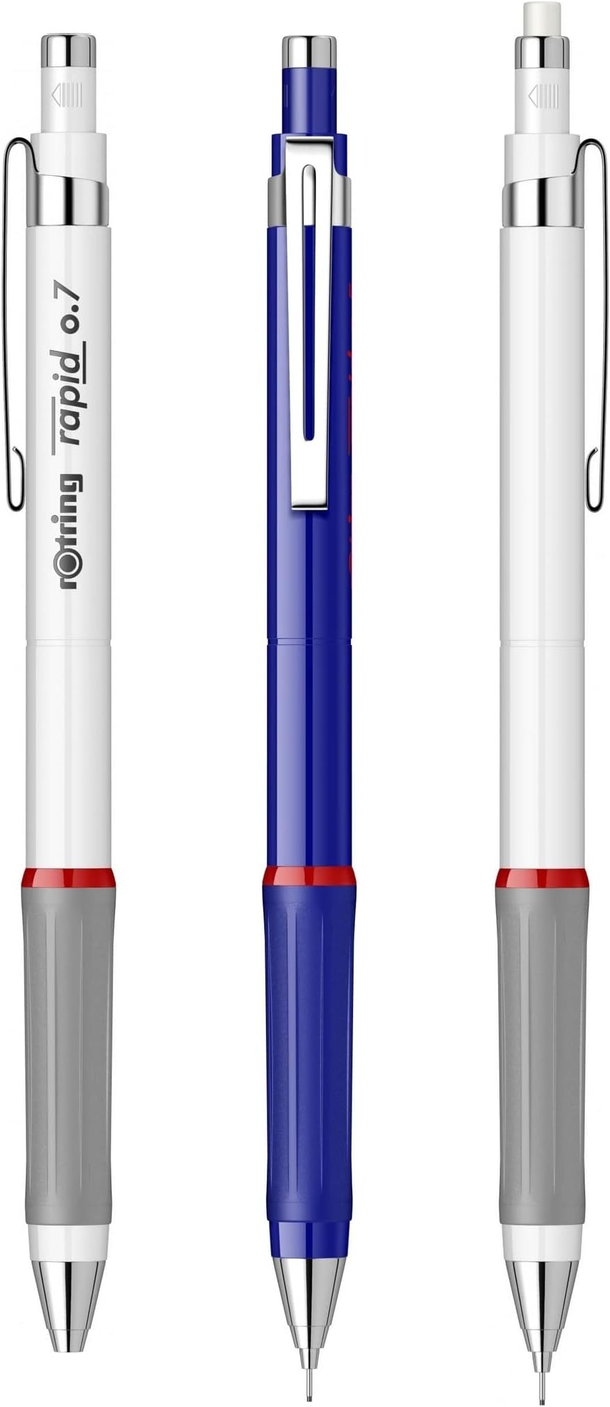 rOtring Tikky Mechanical Pencil Set, 0.7 mm, Includes Leads and Eraser ...