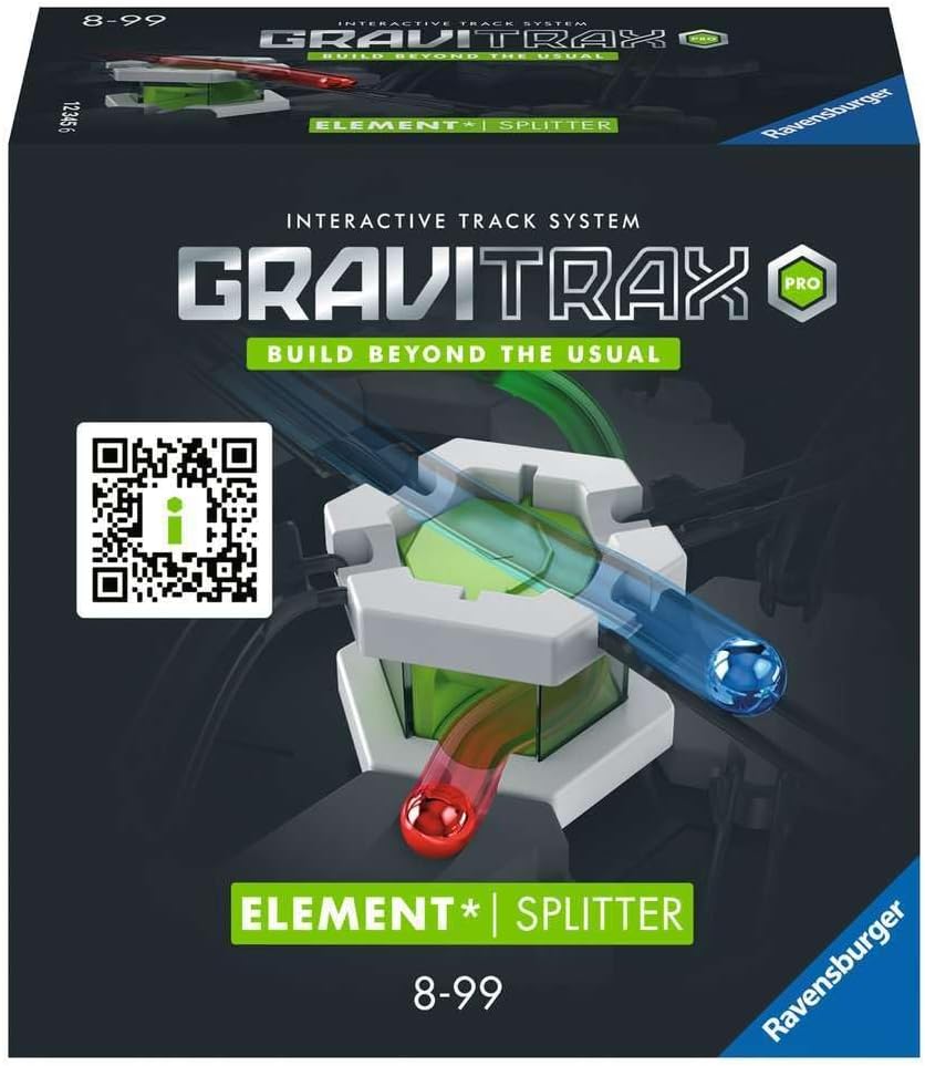 Amazon.com: Ravensburger GraviTrax PRO: Splitter Accessory | Marble Run ...