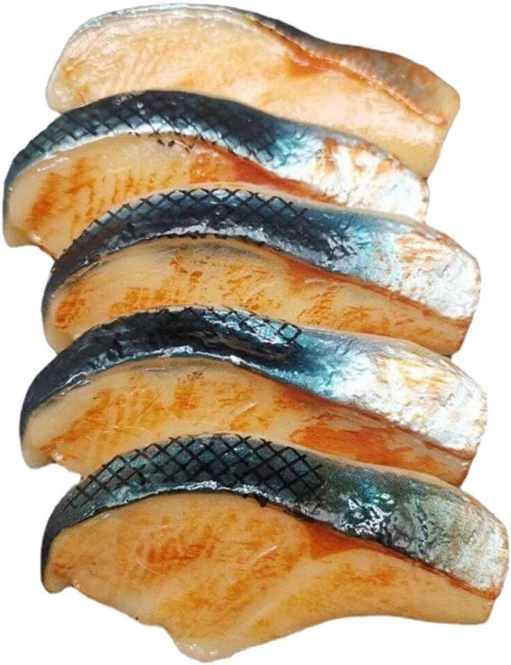 Amazon.com: GANAZONO Artificial Fish Meat Fake Cooked Fish 5pcs ...