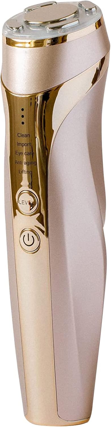 MiSMON Radio Frequency and Ultrasonic Device for The Face, 5 in 1 Face Massager, Wrinkle Remover ...