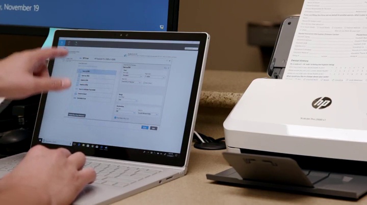 Watch HP ScanJet Pro 2000 s1 Sheet-feed OCR Scanner on Amazon Live