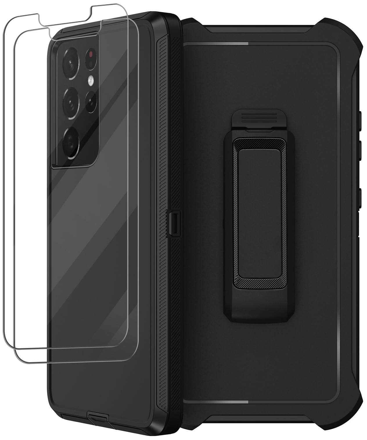 Amazon.com: for Samsung Galaxy S21 Ultra Case with Belt Clip Holster ...