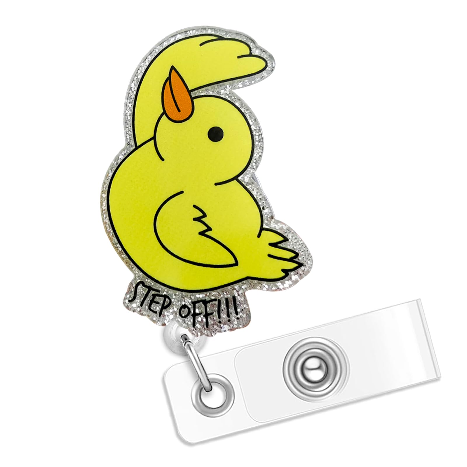 Snapklik.com : Chicken Badge Reel, Funny Halloween Chicken Badge Reels ...