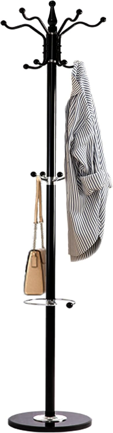 Amazon.com: Sifenma Vertical Metal Coat Rack Stand with Natural Marble ...