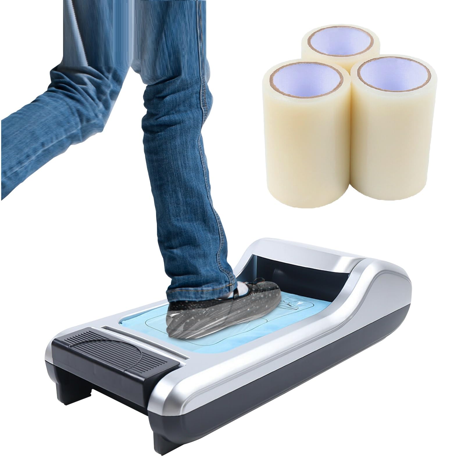 Shoe Covers Machine, Automatic Shoe Cover Dispenser Shoe Film Machine ...