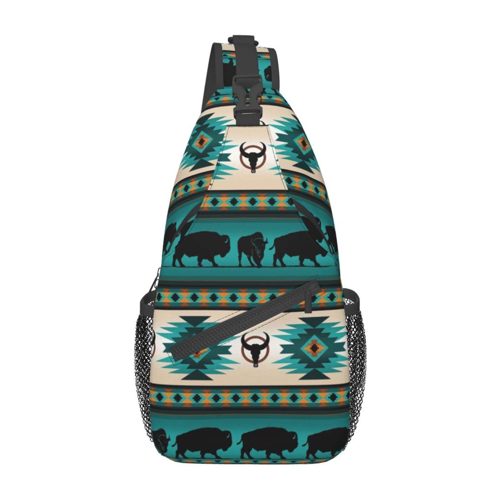 Amazon.com | MANQINF Native Casual Daypack Bag Native American Shoulder ...