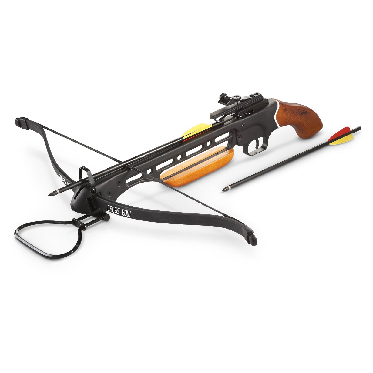 Amazon.com : AVALANCHE 150-lb. Wooden Crossbow - Wooden Stock, Aluminum ...