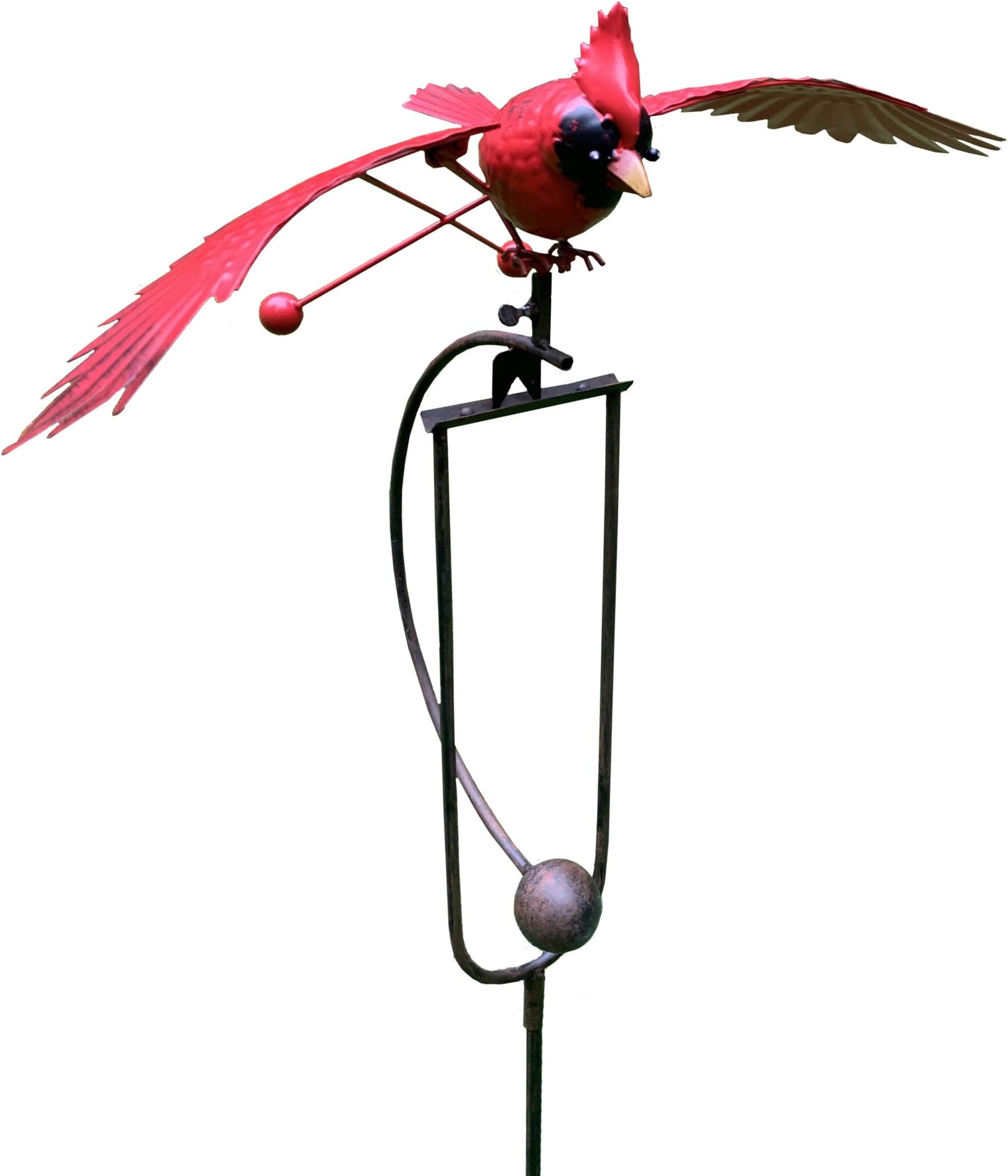 Amazon.com : Blue Handworks Hummingbirds Balancer Stake : Yard ...