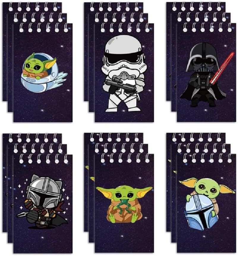 Amazon.com : 24 Pieces Space Baby Mini Notebooks Themed Party Favor ...