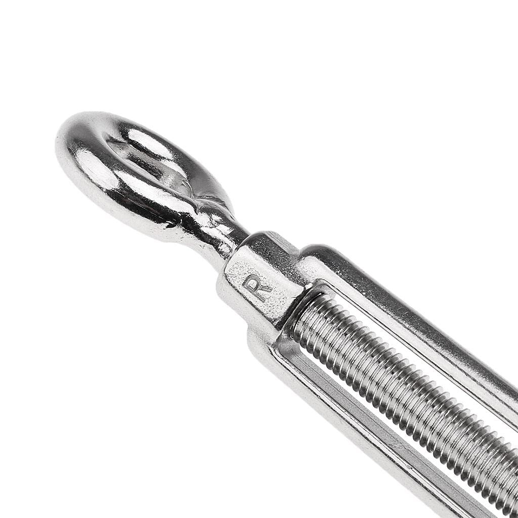 Stainless Steel 316 Turnbuckle Eye Eye Wire Rope Rigging Screw Tension ...