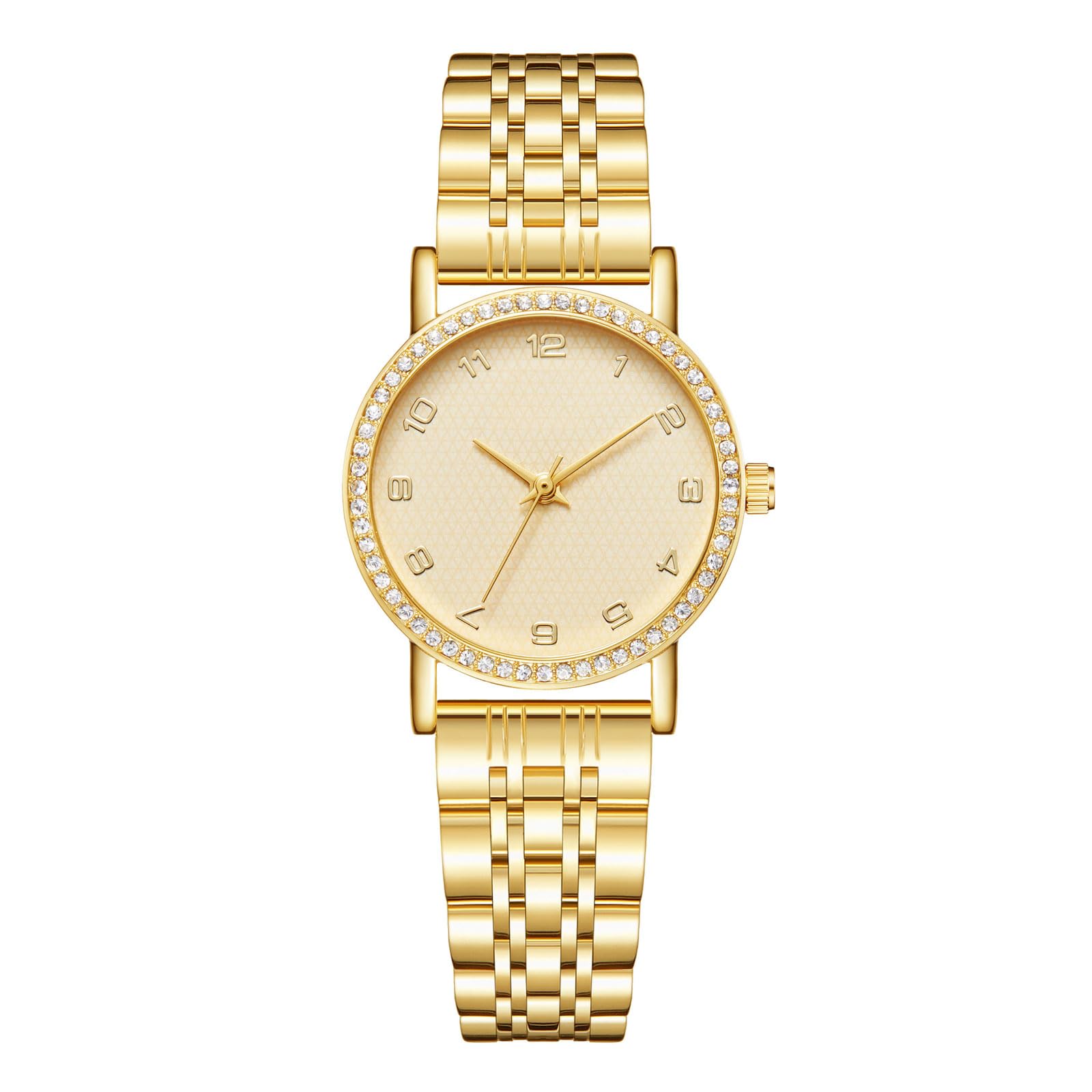 CIVO Montre Femme Acier Dorée: Montres Femmes Design Diamant Fine ...