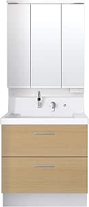 Amazon | 【施工付き】LIXIL(リクシル) INAX 洗面化粧台 セット K1シリーズ シングルレバーシャワー水栓 フルスライドタイプ クリエペール 間口750mm K1FH5 ...