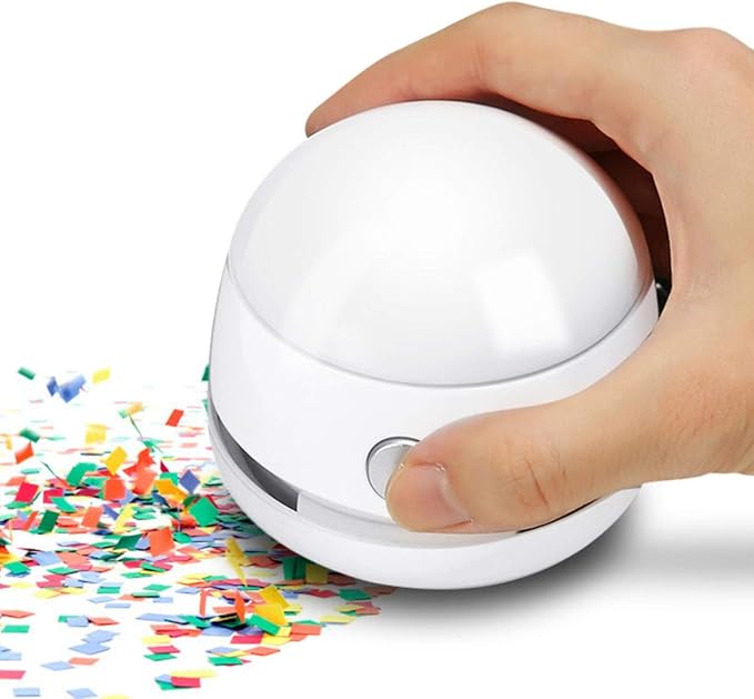 Amazon.com: MECO Desktop Vacuum Desk Dust Cleaner Mini Table Dust ...