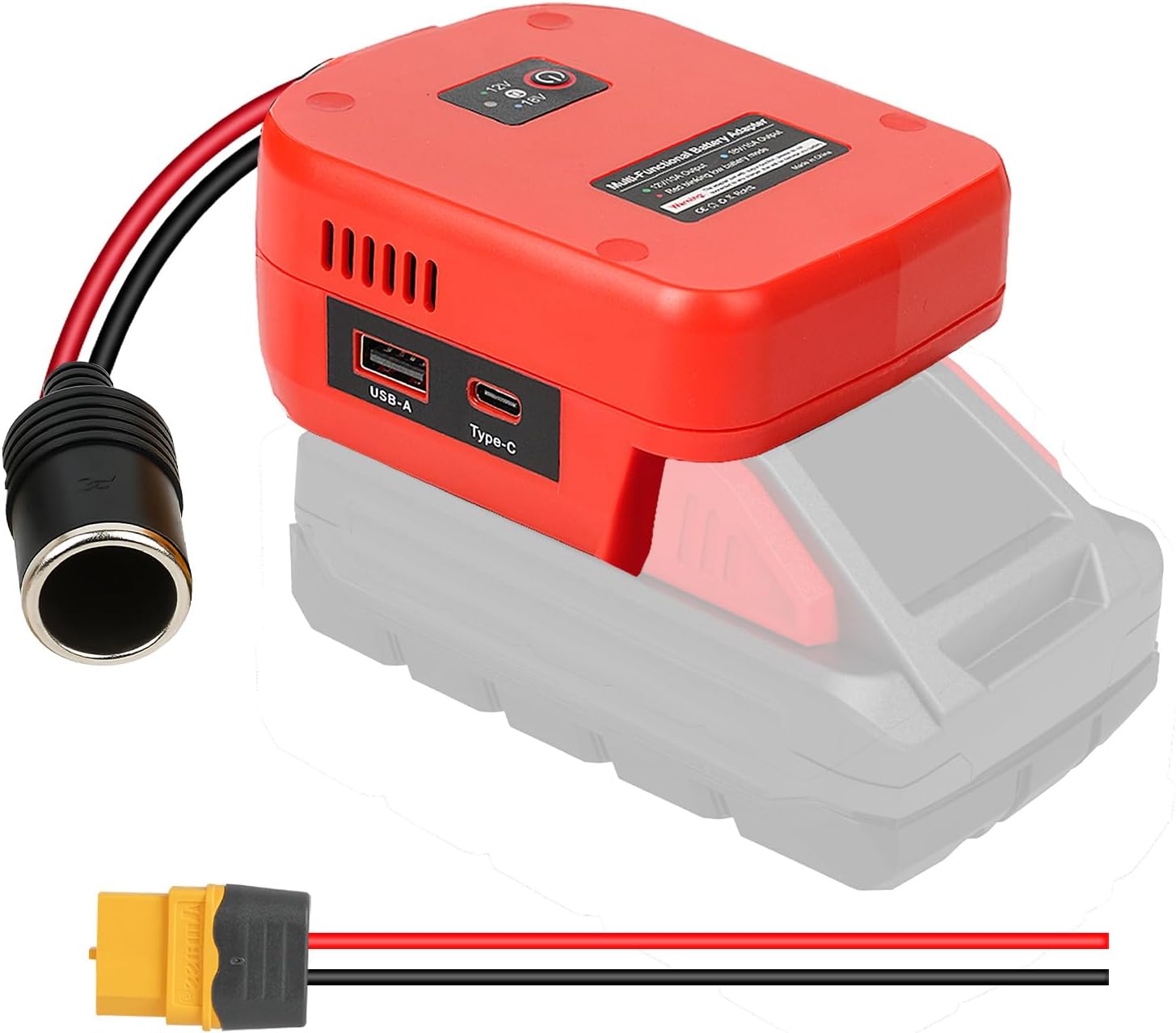 Amazon.com: 18V to 12V Step-Down Converter for Milwaukee M18 18V for ...