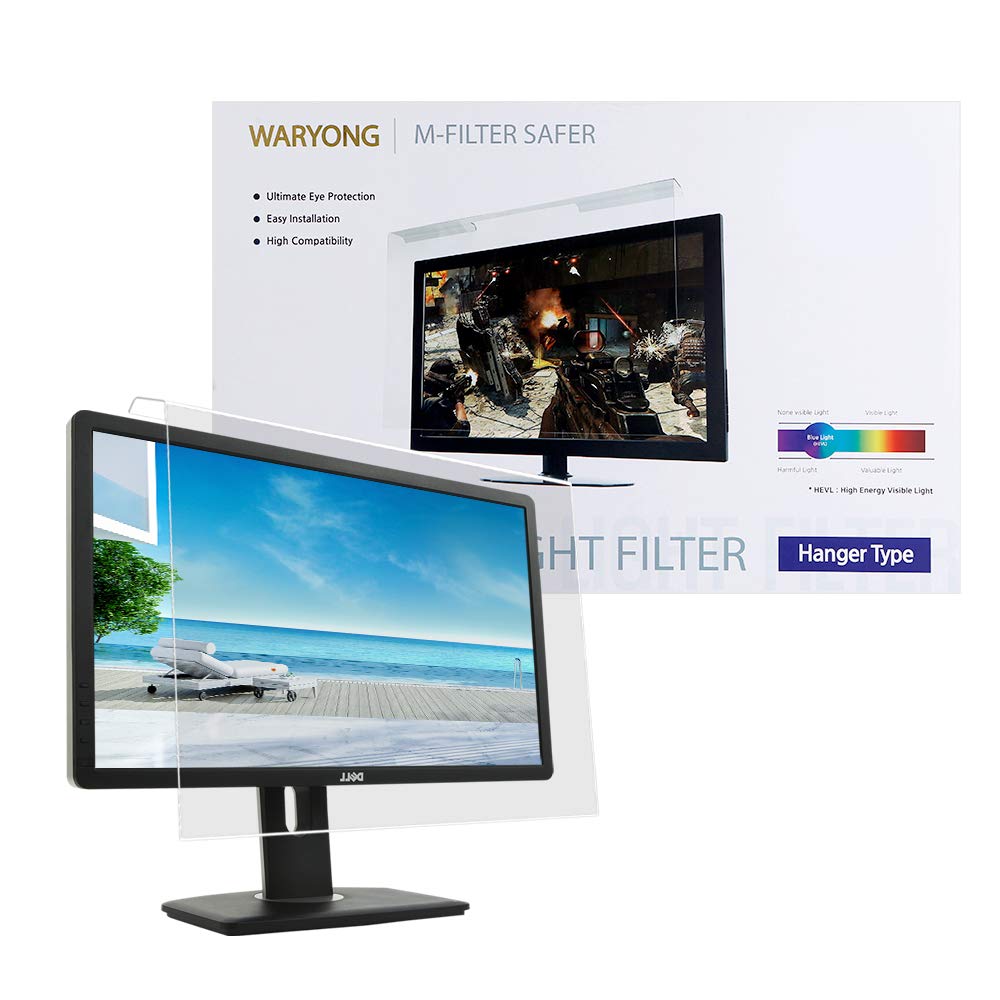 (WARYONG) Easy Set-UP Anti Bluelight Screen Filter (for 19” Universial ...