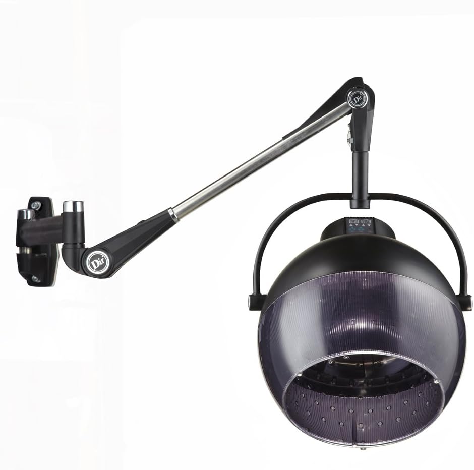 Amazon.com : DIR Salon Wall Mount Hair Dryer, Hooded Hair Dryer Capsule ...