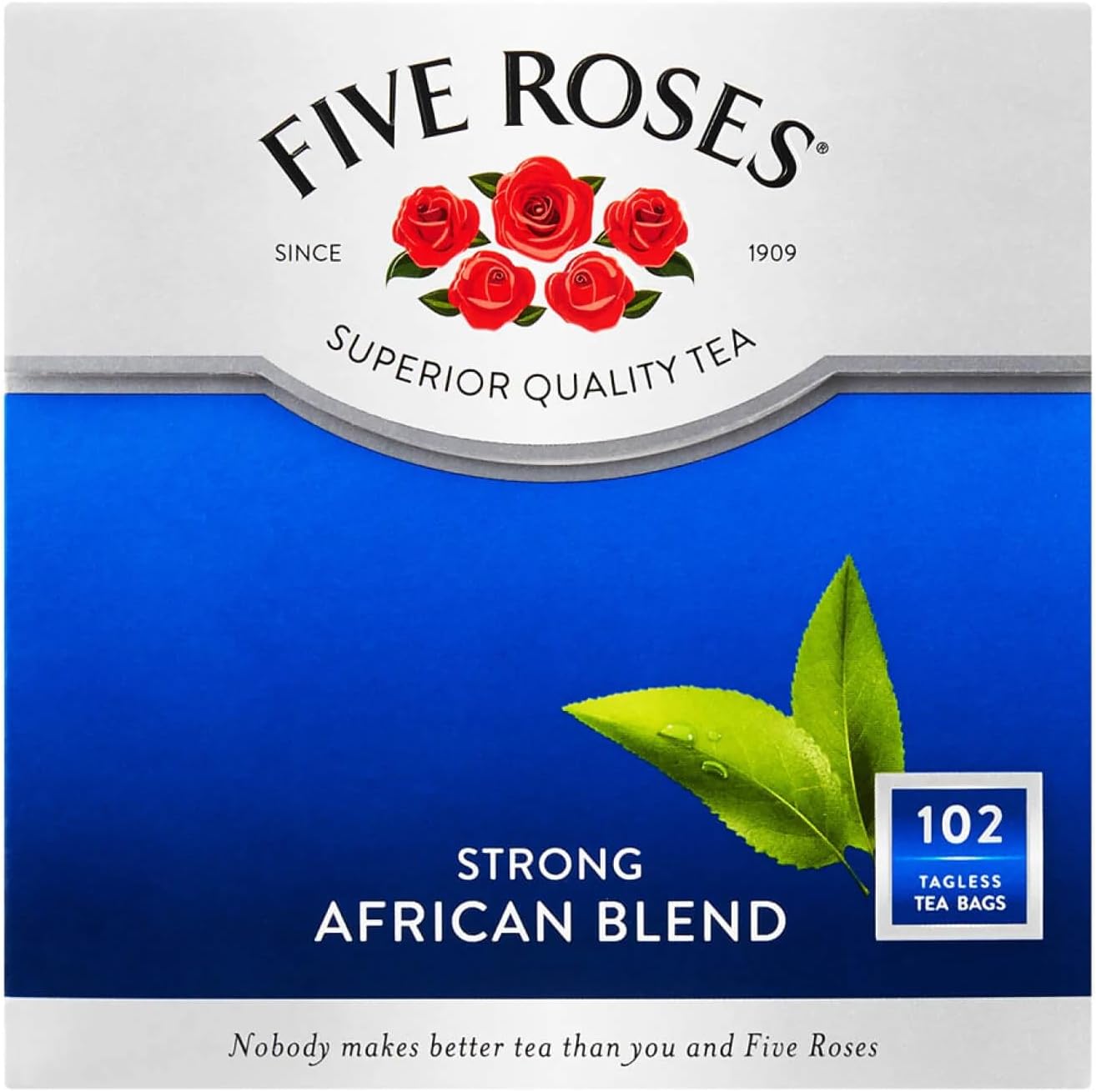 Amazon.com : Five Roses Tea - African Blend Strong Tea Bags (Pack of ...