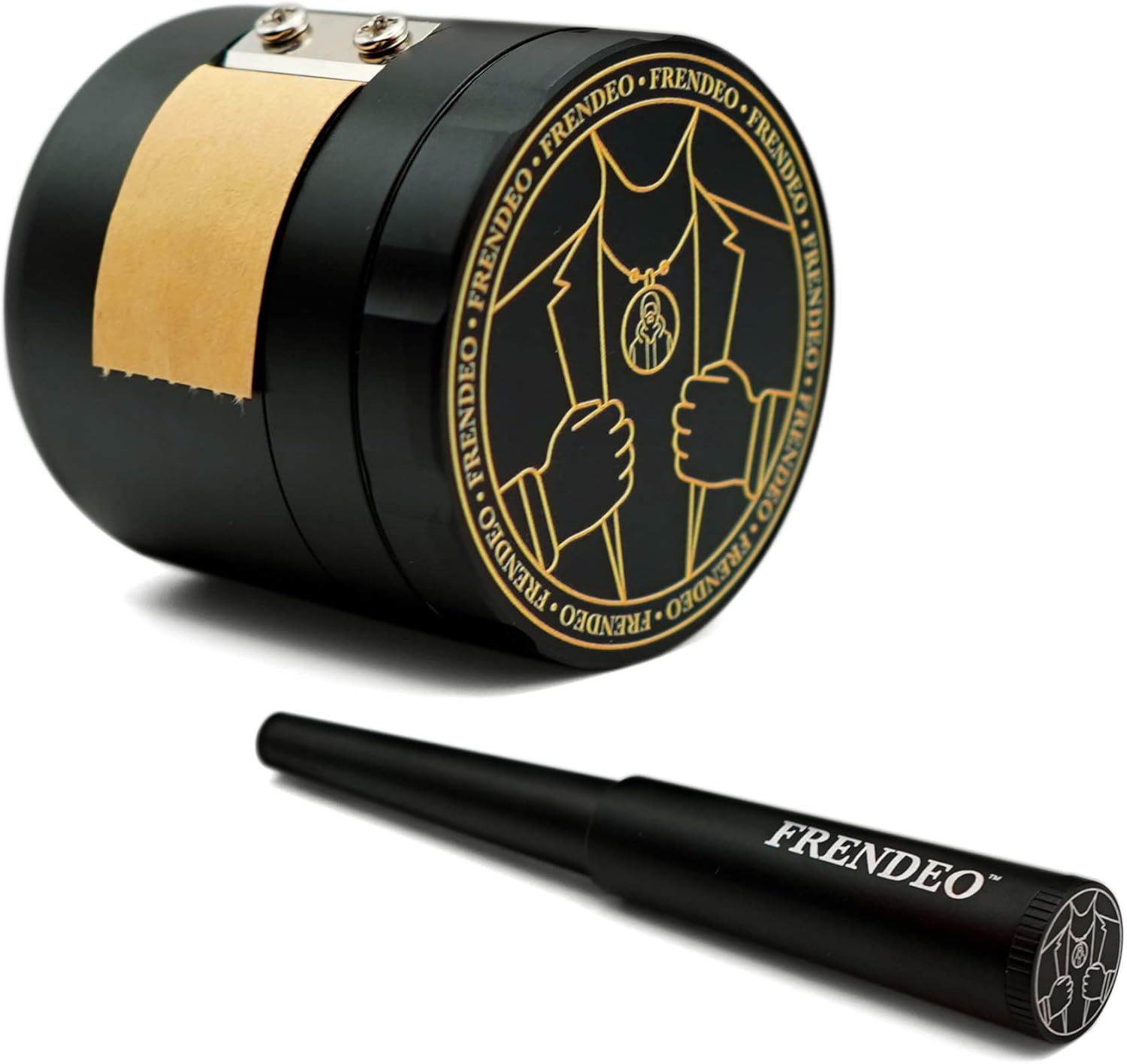 Frendeo Herb Grinder Set – All-in-One Premium Spice Grinder with Roach ...