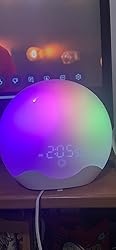 Amazon.com: Light Therapy Lamp, Sunlight Alarm Clock with 10,000 Lux ...