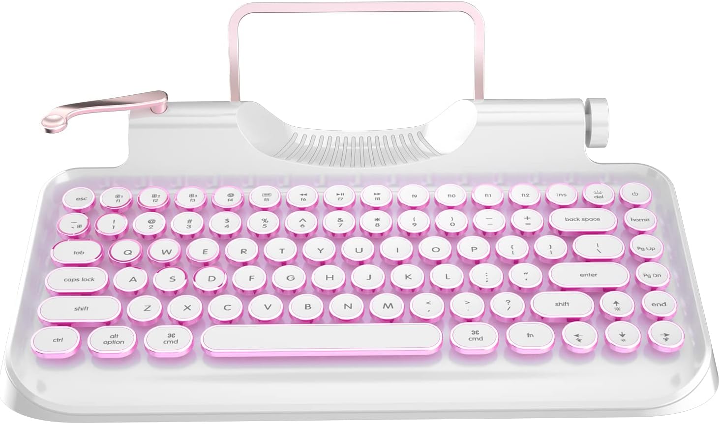 Amazon.com: fotorkit Rymek Typewriter Mechanical Wireless Keyboard with ...