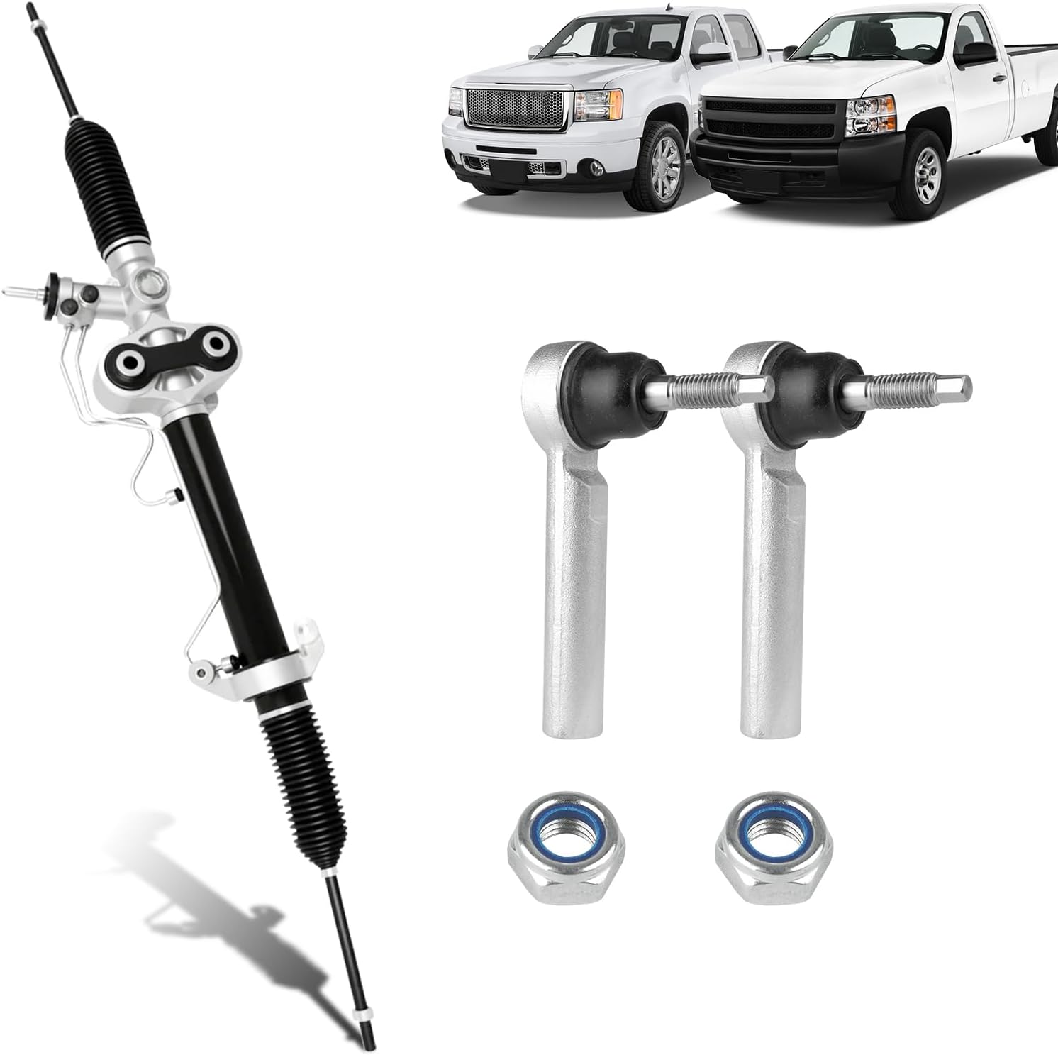 Amazon.com: Hydraulic Power Steering Rack and Pinion Compatible with ...