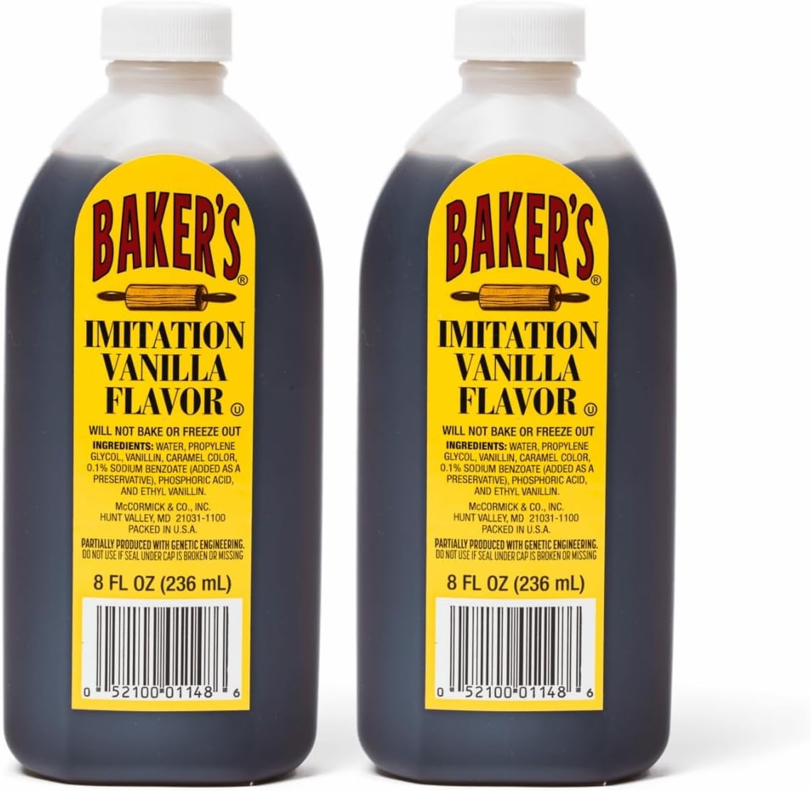 Amazon.com: Baker's Imitation Vanilla Flavor, 8 fl oz