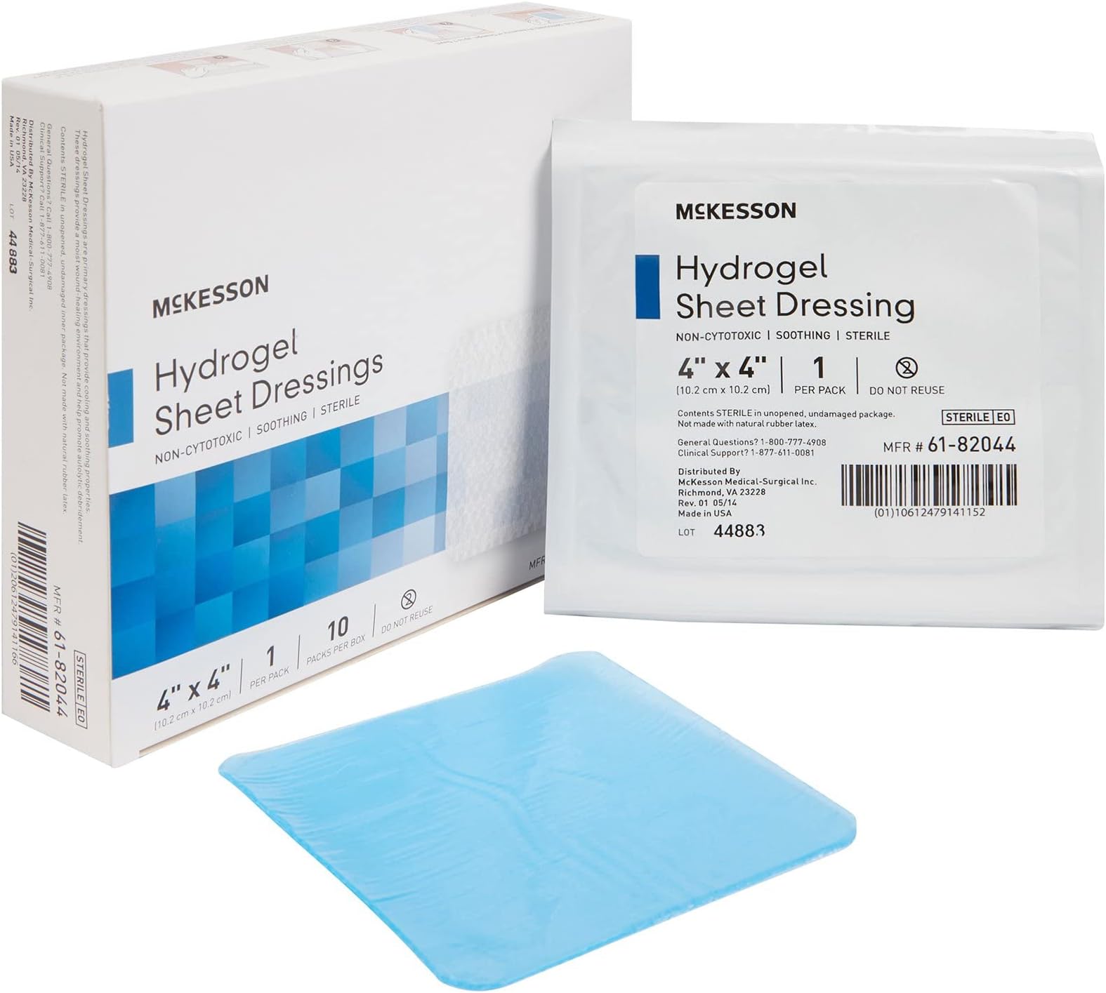 Amazon.com: Care Science Hydrogel Sterile Burn Dressing Bandage Pads ...