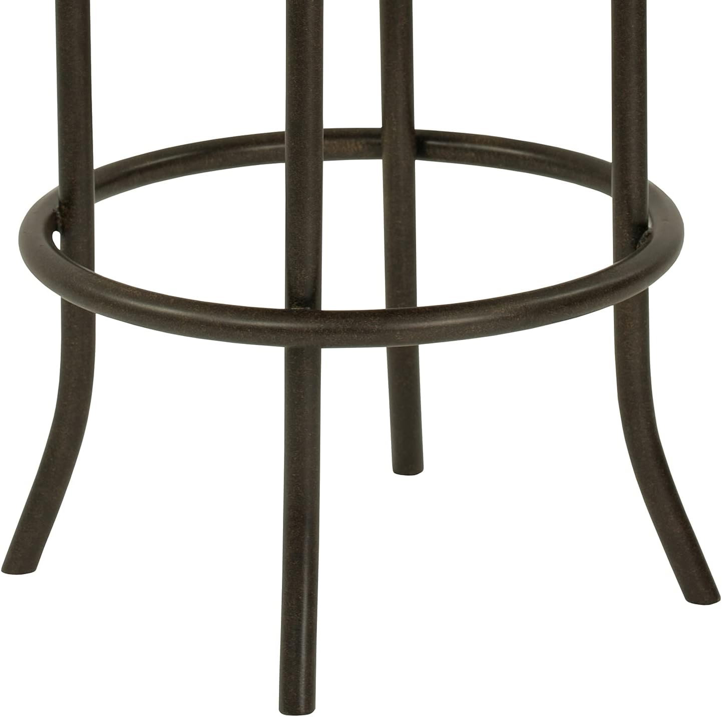 Amazon.com: Armen Living Davis Mid-Century Metal Swivel Barstool : Home ...