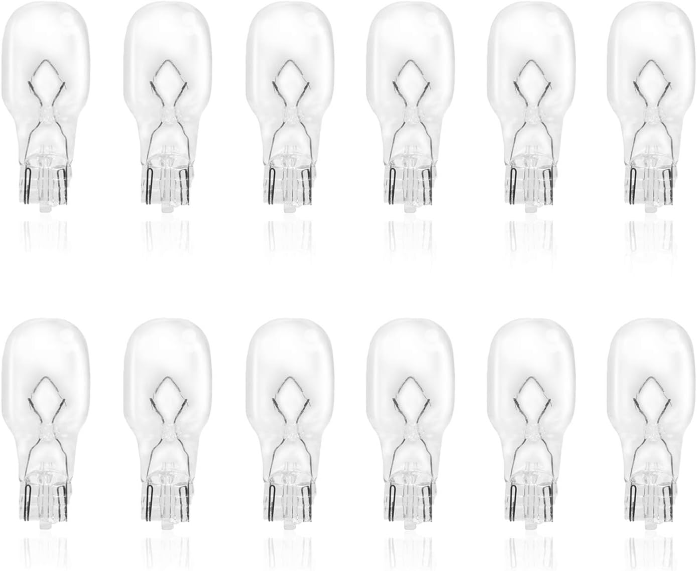 eTopLighting (10 Pack) T5-12V-18W, T5 Wedge Base Replacement Bulb, 12 ...
