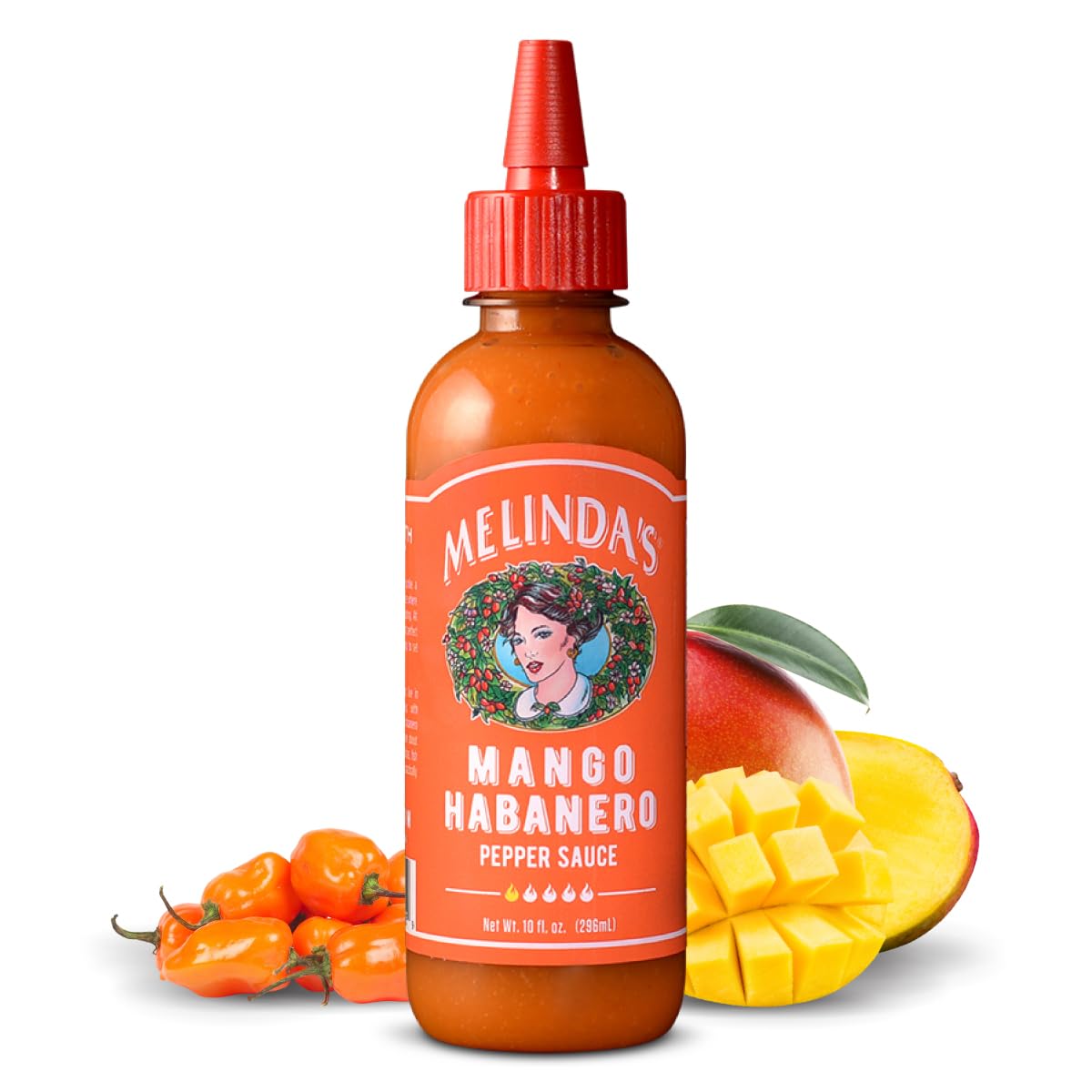 Amazon.com: Melinda’s Mango Habanero Hot Sauce - Sweet & Mild Mango ...