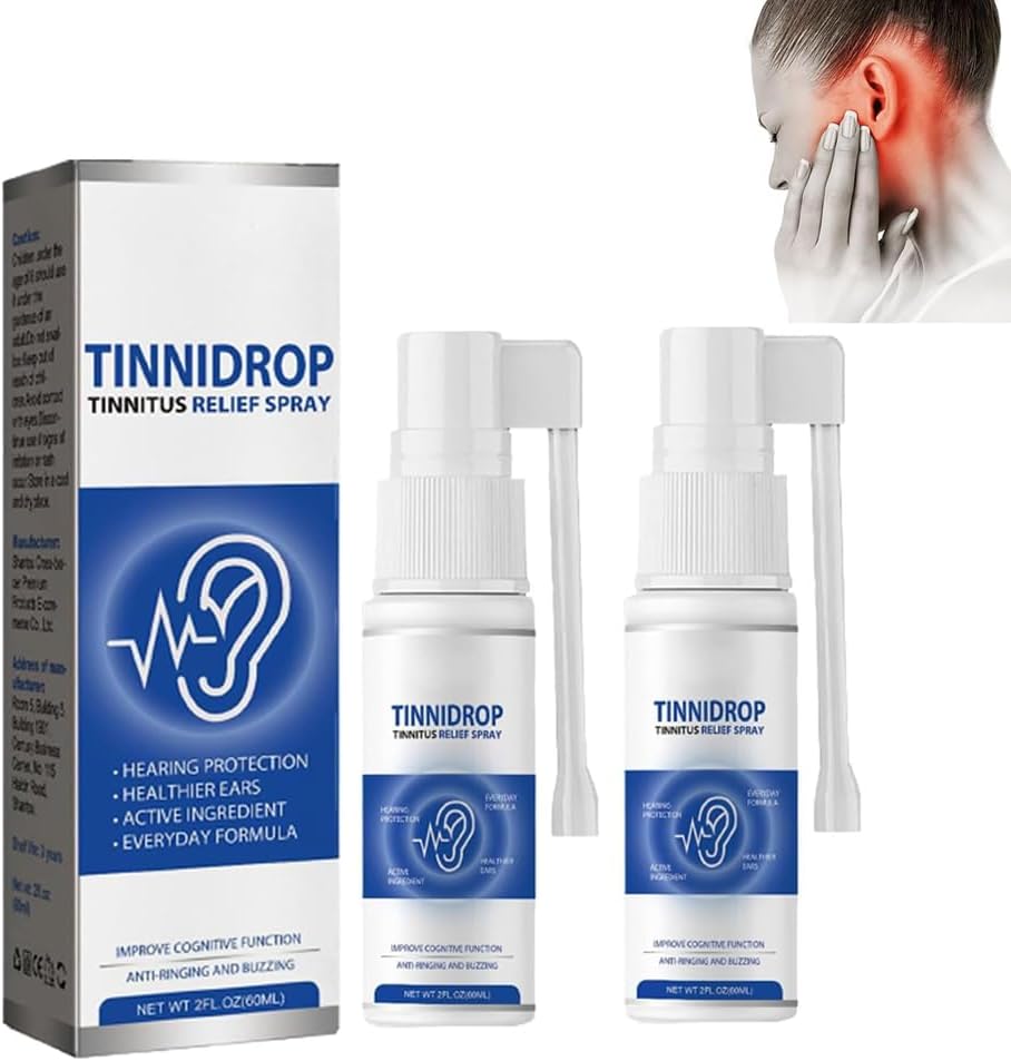 2Pcs Luhaka TinniDrop Tinnitus Relief Spray,Tinnitus Relief for Ringing ...