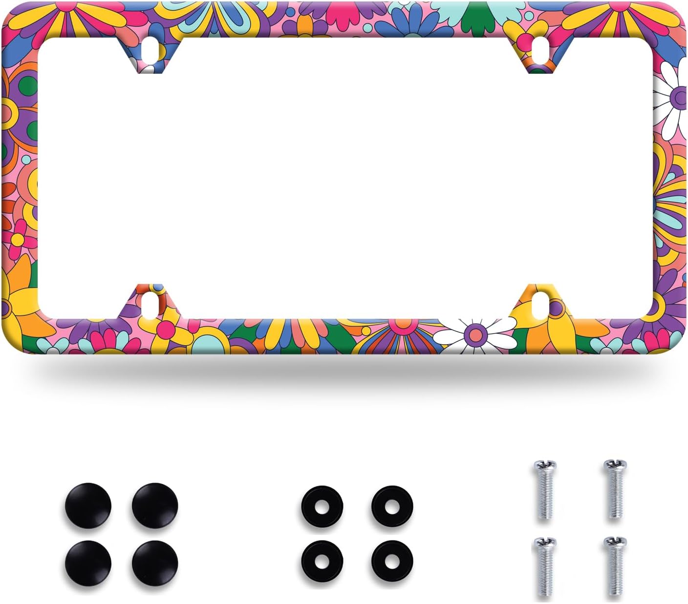 Amazon.com: Have a Grateful Day License Plate Frame Dancing Bears and ...