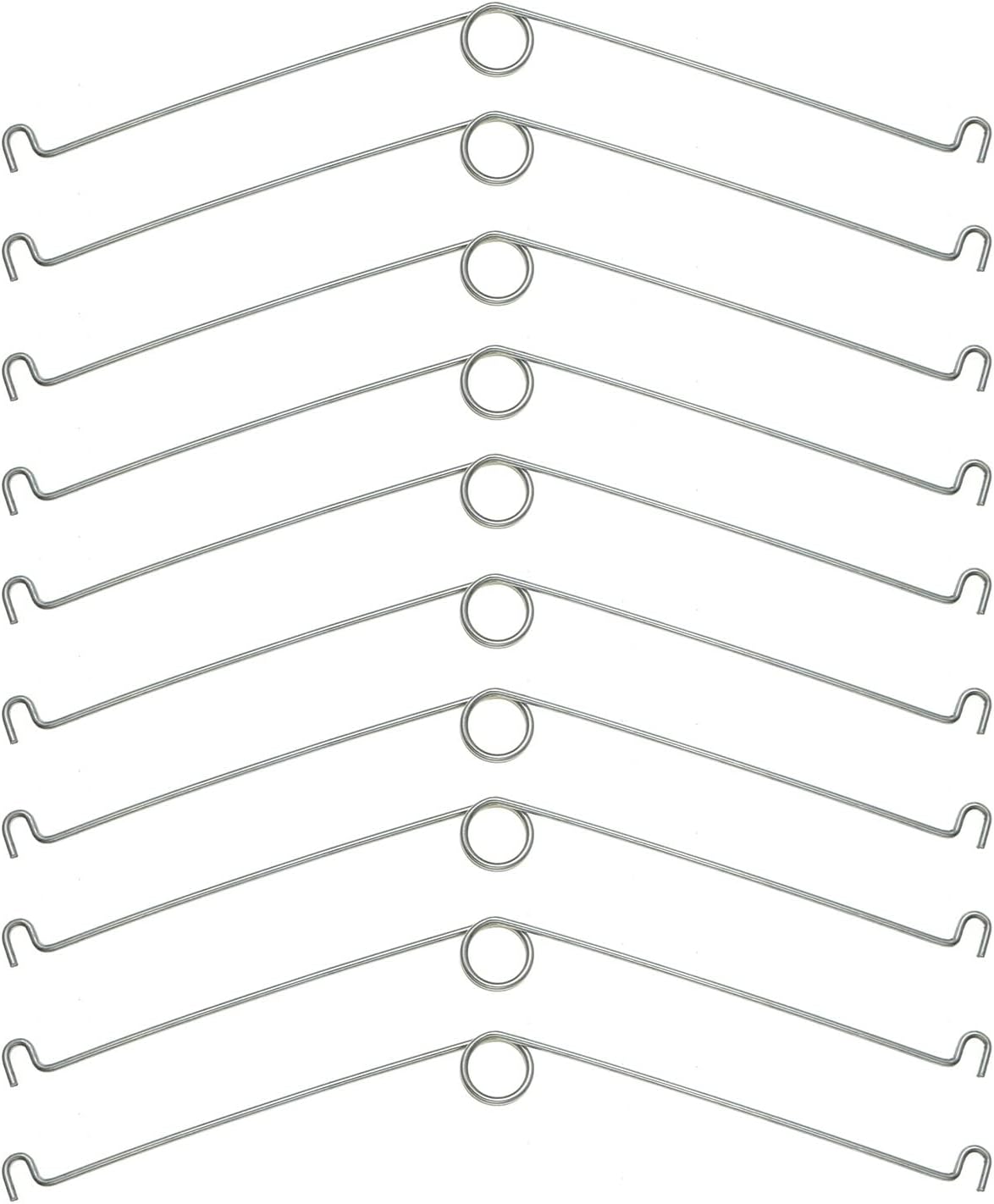 DGHAOP 10pcs Metal Recessed Light Spring Clips Recessed Lighting Trims ...