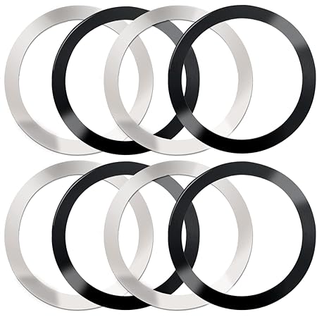 Amazon.com: 2 Pack Magnetic Adapter Ring, Universal Magnet Sticker ...