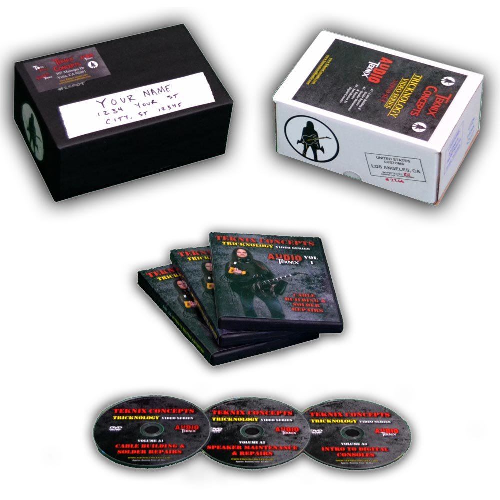 Amazon.com: Teknix Concepts Tricknology Video Series 3-DVD Set Audio ...