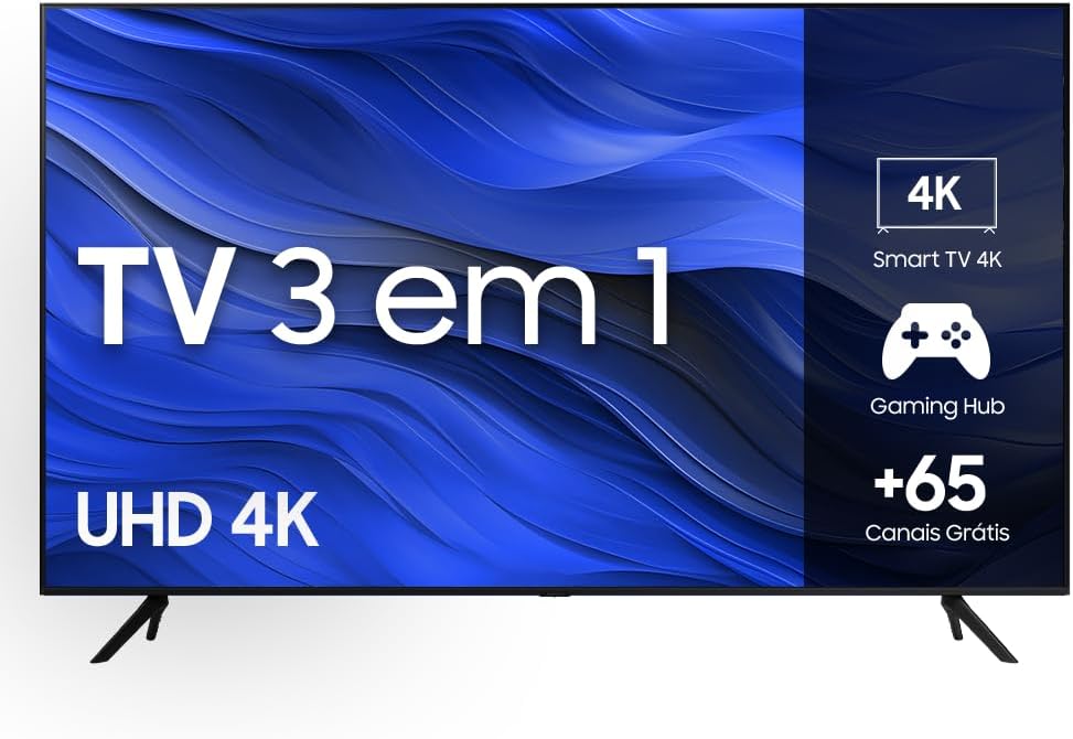 Samsung Smart TV 85" Crystal UHD 4K 85CU8000, Painel Dynamic Crystal ...