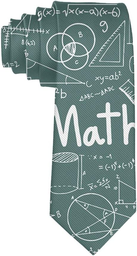 Amazon.com: Men's Tie Necktie - Funny & Fashion, Math Mathematical ...