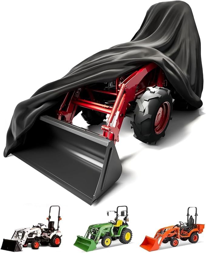 Amazon.com : Tractor Cover, Tractor Covers Waterproof Heavy Duty, 600D ...