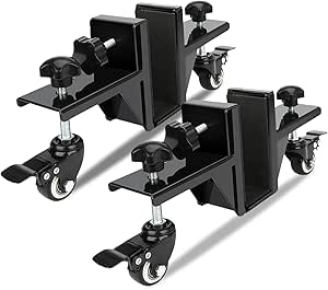 Amazon.com: 2 Pcs Door Installation Kit with 360°Swivel Wheels for 1-3/ ...