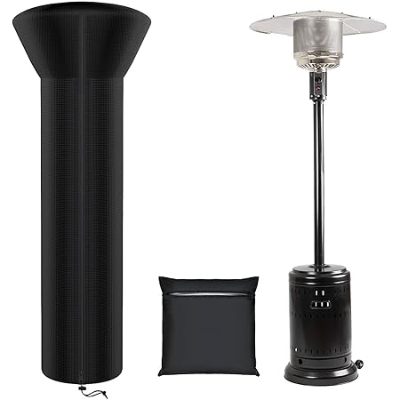 Stanbroil Standup Patio Heater Cover , 600D Heavy Duty Waterproof Heat ...
