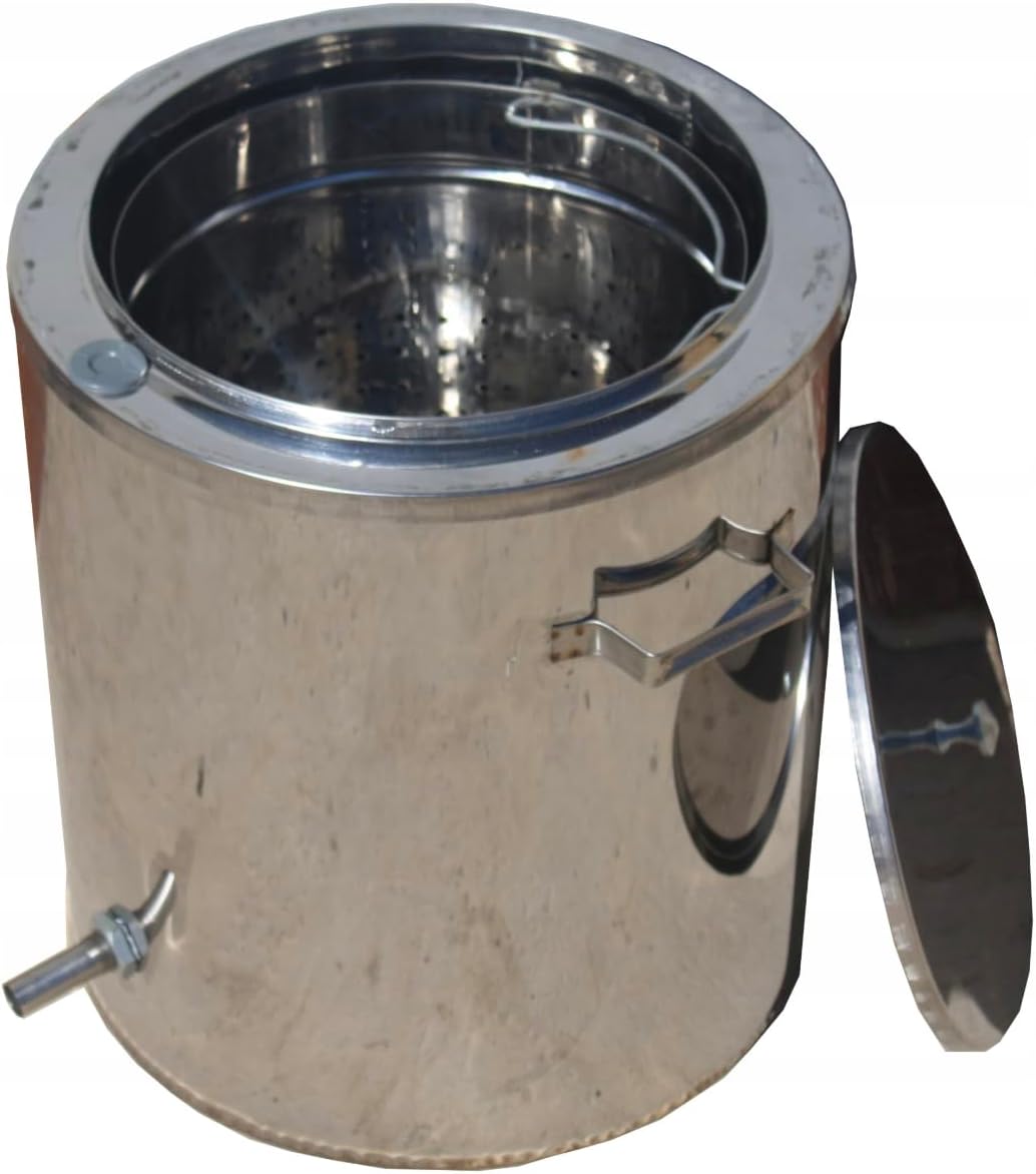 Steam melting machine for wax 17 liters Stainless steel : Amazon.co.uk ...