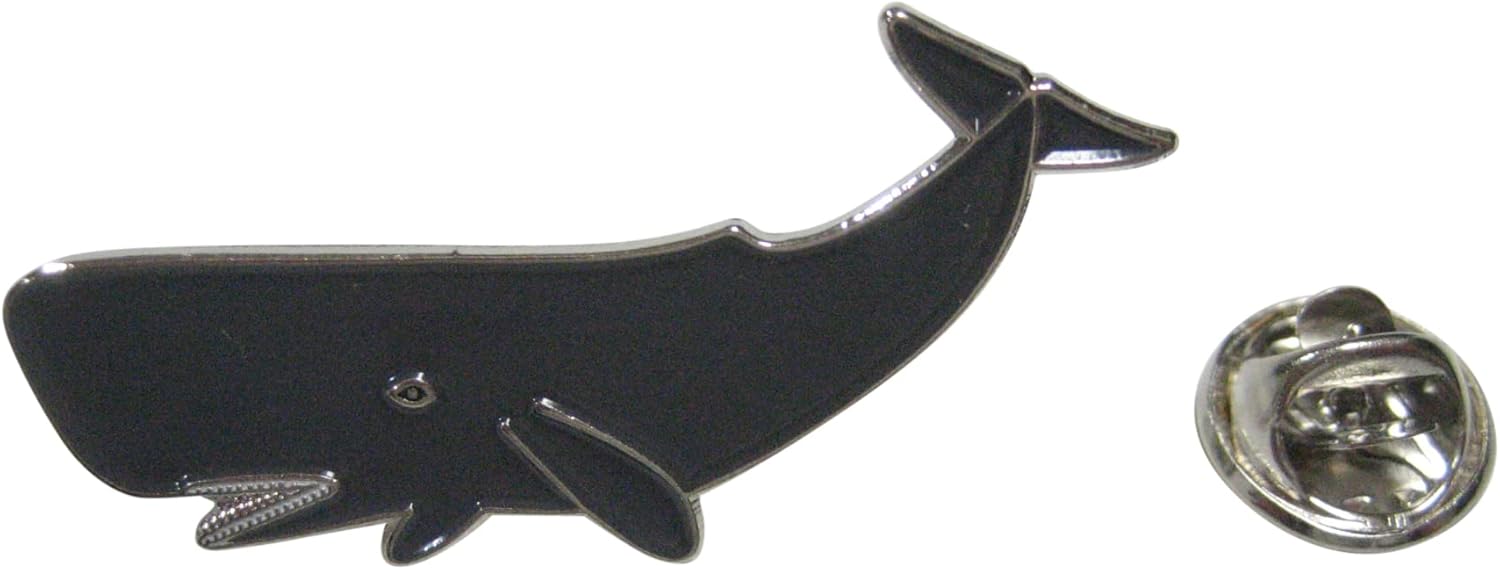 Amazon.com: Sperm Whale Lapel Pin: Clothing, Shoes & Jewelry