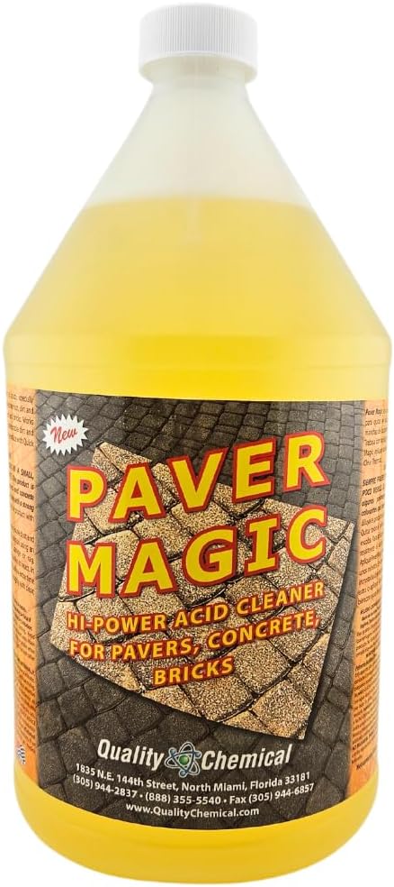 Amazon.com: Quality Chemical Paver Magic - High Power Concrete, Brick ...