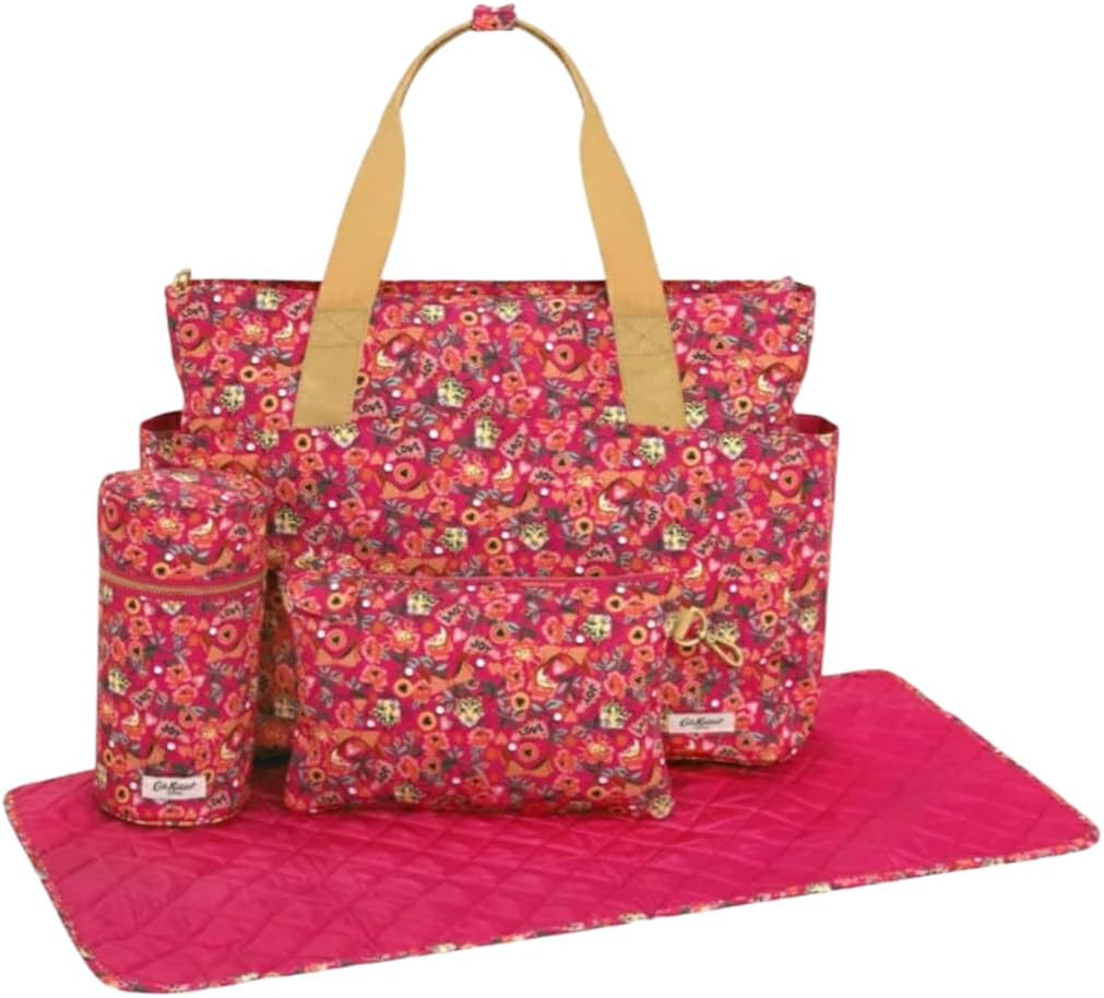 Cath Kidston Pinball Ditsy Baby Changing Bag (Includes Changing Mat ...