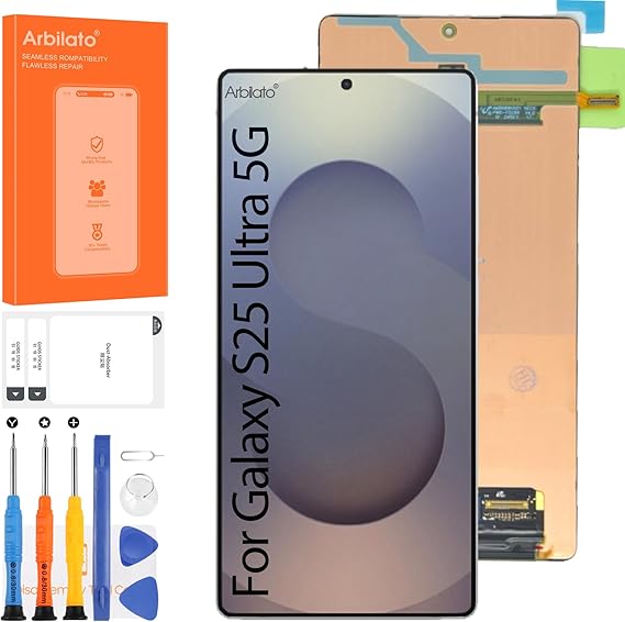 Amazon.com: Original Screen for Samsung Galaxy S25 Ultra 5G Screen Replacement for Samsung S25 ...