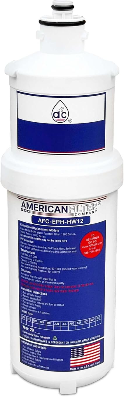 Amazon.com: American Filter Company® AFC-EPH-HW12 Water Filters ...